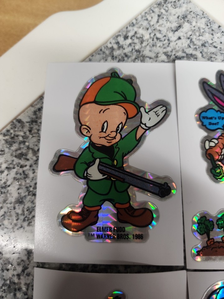 Bugs Bunny, Porky Pig, Tweety & Elmer Fudd Looney Tunes Stickers ...
