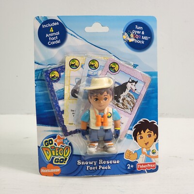 Nick Jr Go Diego Go Snowy Safari Jungle Rescue Action Figure Toy ...