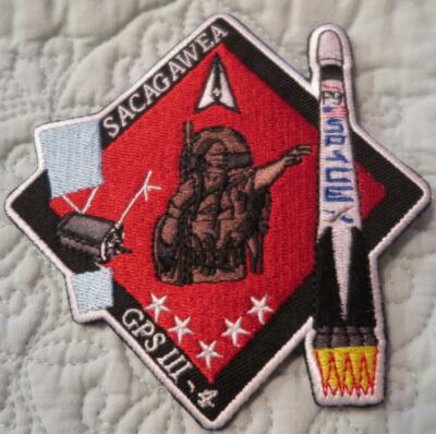 5 SLS FALCON 9 GPS III SV04 SACAGAWEA SPACE MISSION PATCH | eBay