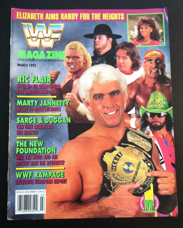 WWF Wrestling Magazines January- December 12 Issues Used Good Condition ...