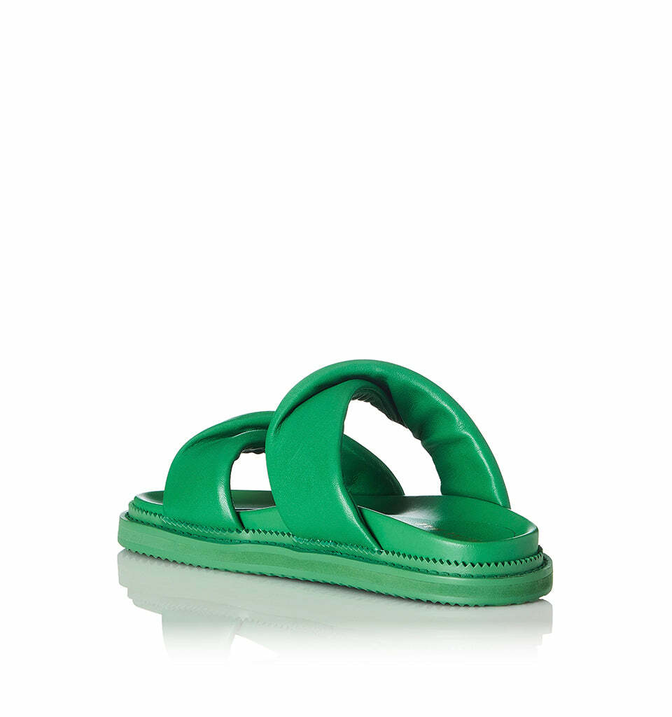 NEW Alias Mae ALIAS MAE Womens Paris Leather Sandals Highlighter Green ...