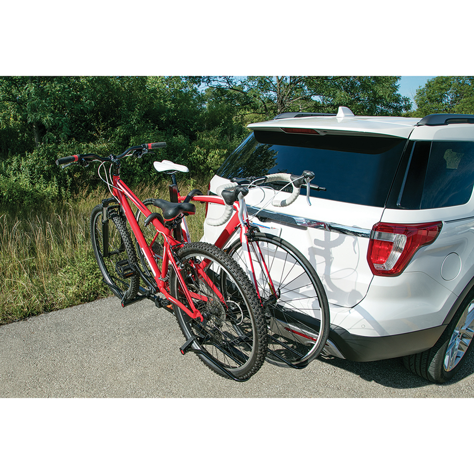 Draw-Tite 63134 Trailer Hitch Bike Carrier, 2-Bike, 1-1/4 in. and 2 in ...