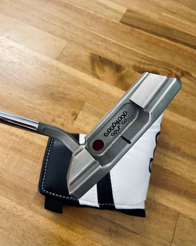 *NEW* GoodWood Golf Co. 35in Putter- Welded Neck Red Lamkin Grip | eBay