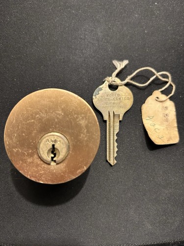 Rare, Authentic World Trade Center Lock Cylinder And Key Tower “A” | eBay