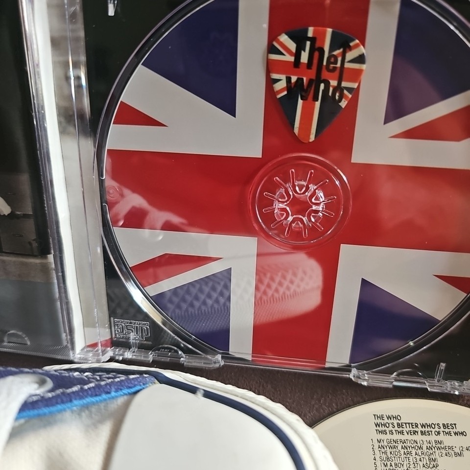 Converse All Star Hi Tops - The Who Union Jack - US M5/W7 With Who CD ...