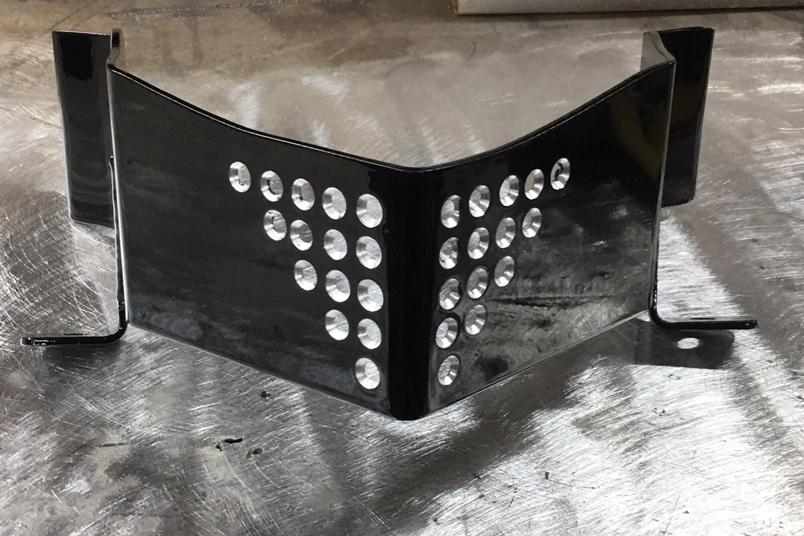 Kawasaki KFX 450 R HEPATV aluminum front nose guard - electronics ...