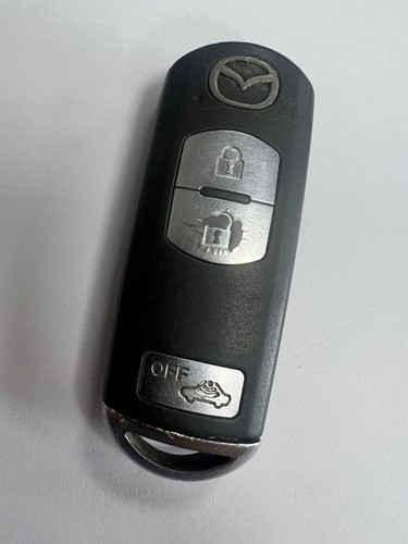 GENUINE MAZDA 3 BUTTON REMOTE SMART KEY TESTED & WORKING!! MITSUBISHI ...