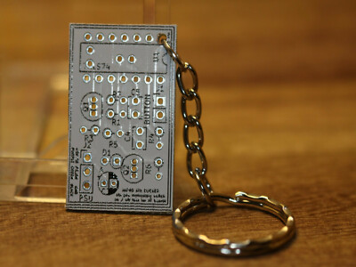 A&A UNIQUE - GEEKY TECHY KEYRING KEYCHAIN PCB ELECTRONIC COMPONENT - UK ...