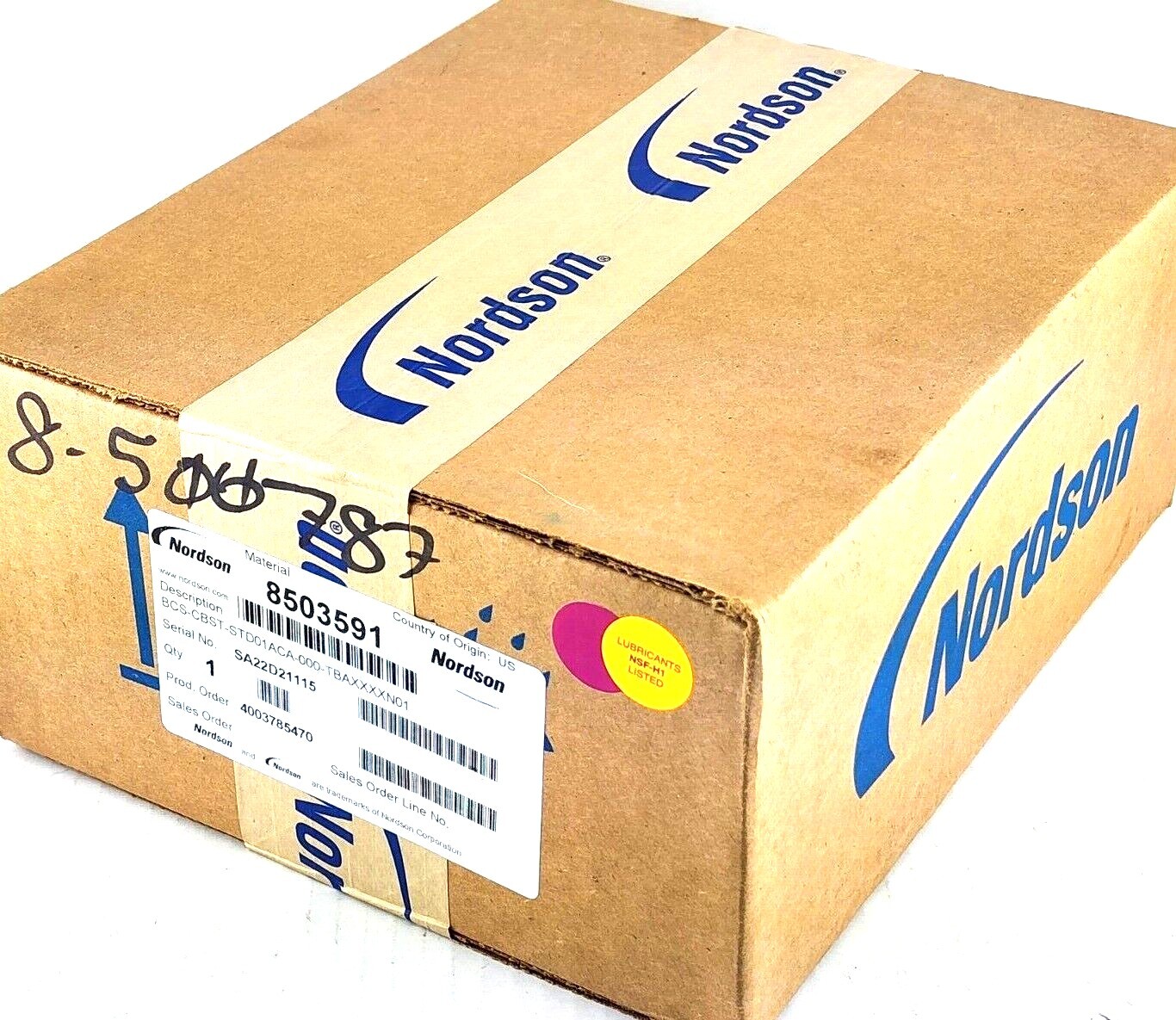 SEALED Nordson 8503591 Hotmelt Hot Glue Gun Head, Classic Blue, 147W ...