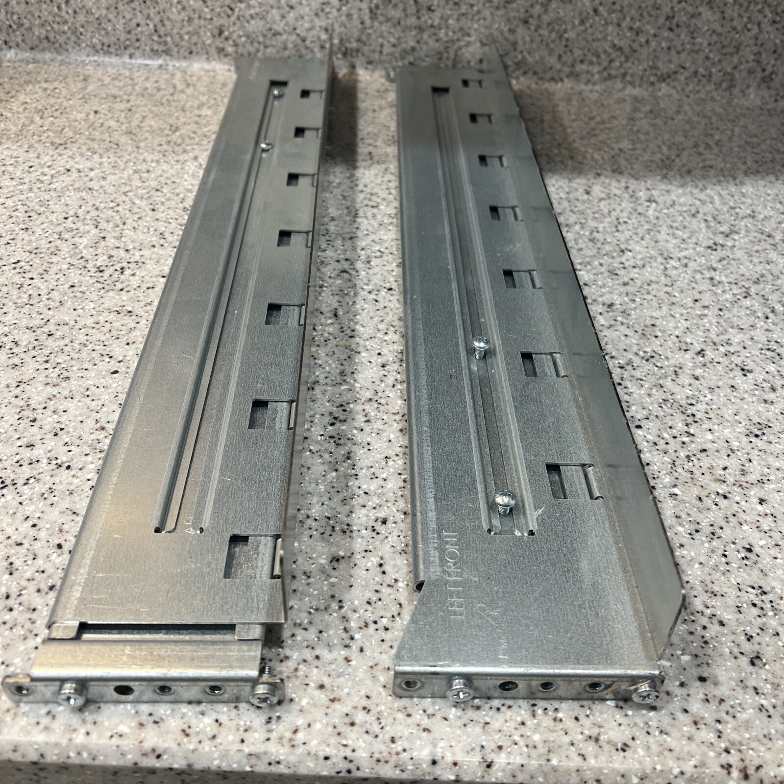 410-0038-0001 & 410-0036- 0001 Foxconn Metal Server Rail | eBay