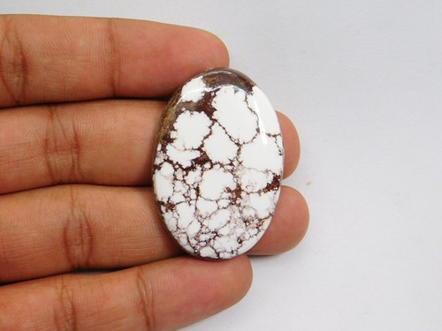 Natural magnesite Turquoise Cabochon Loose Gemstone For Jewelry 56 Cts ...