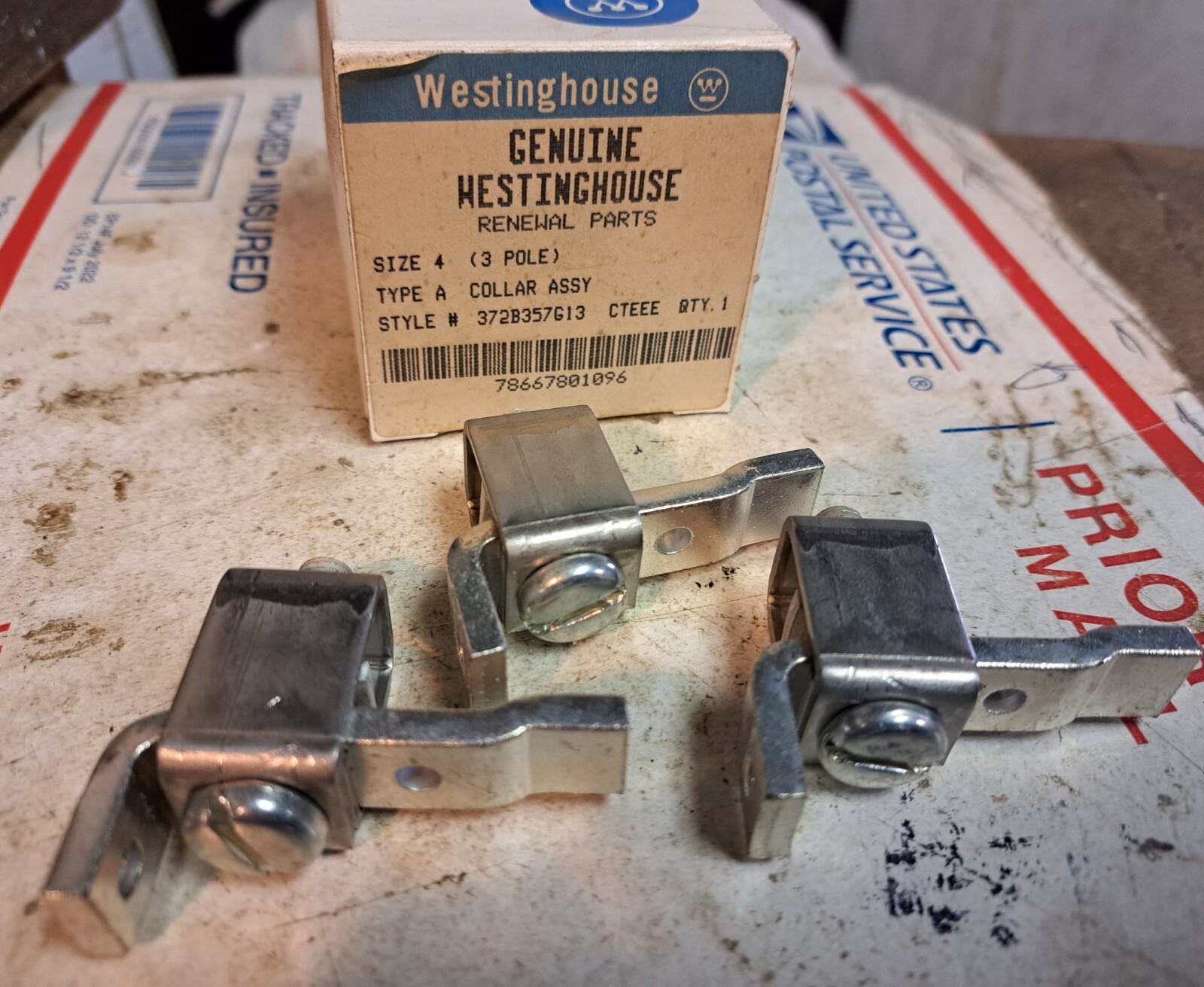 WESTINGHOUSE 372B357G13 TYPE A COLLAR ASSY KIT SIZE 4 POLES 3 NIB | eBay