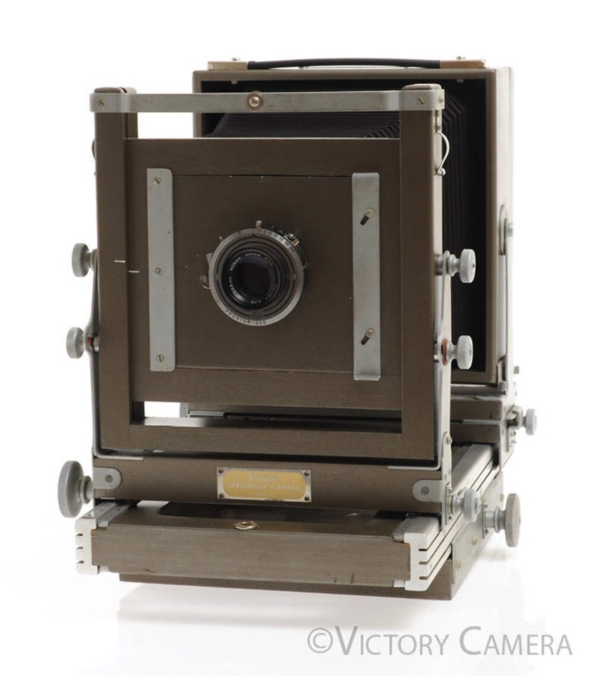 Rare Kodak Specialist Mod. 2 5x7 Gray Wooden Field Camera w/ Ektar ...
