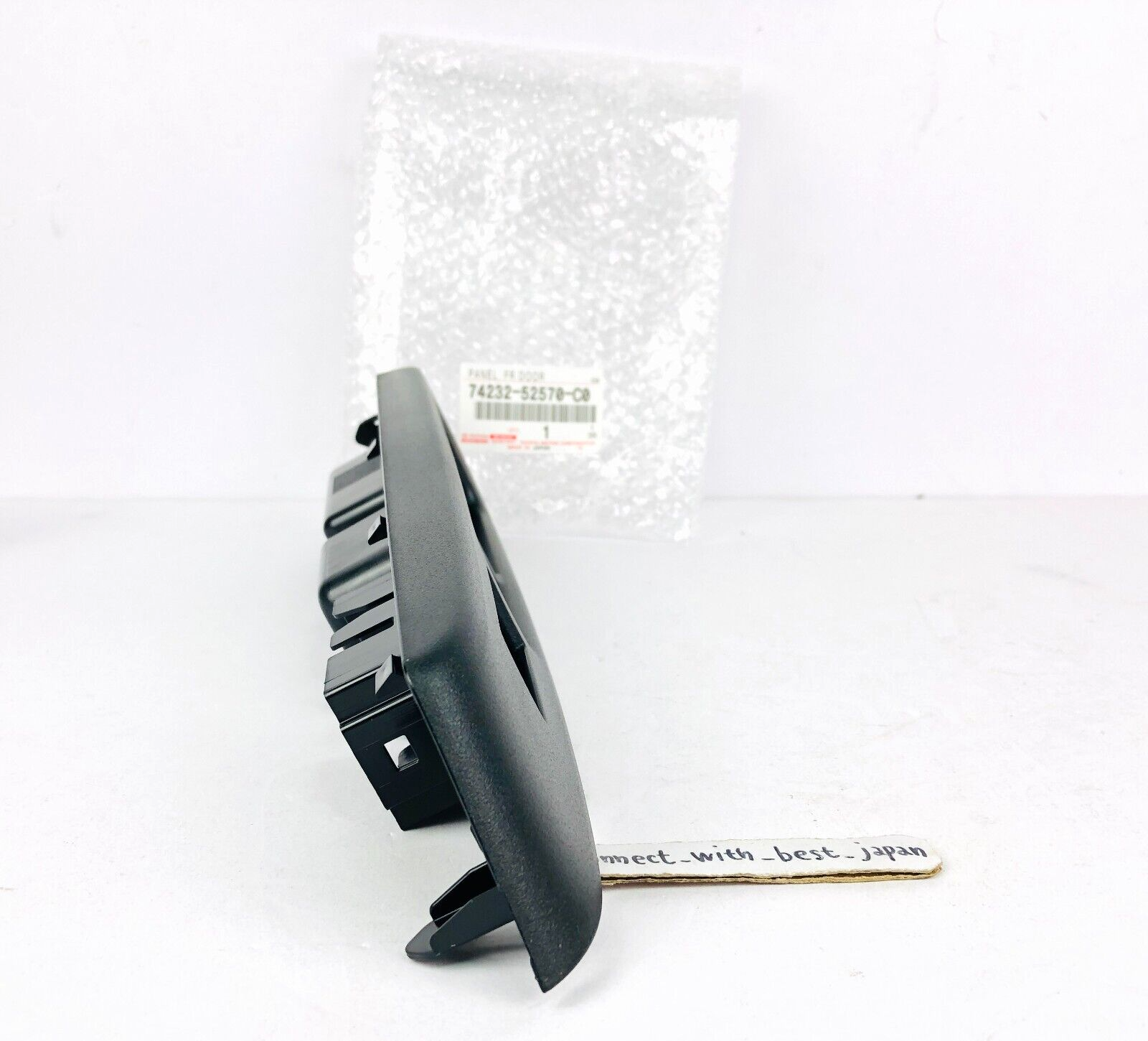 TOYOTA GENUINE Vitz 2010-2014 Front Armrest Upper Panel LH 74232 ...