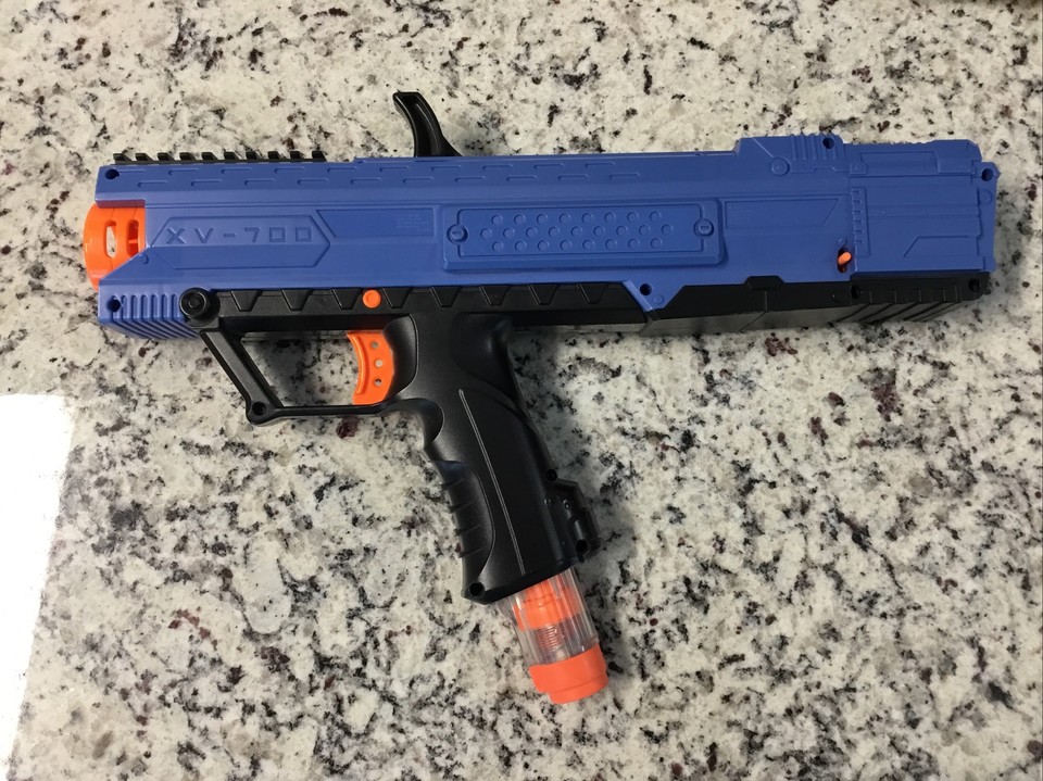 Nerf Rival Apollo XV-700 Blue Blaster Dart Gun with 7Round Clip ...