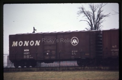 Original Slide MON #10097 Boxcar Monon 1974 | eBay