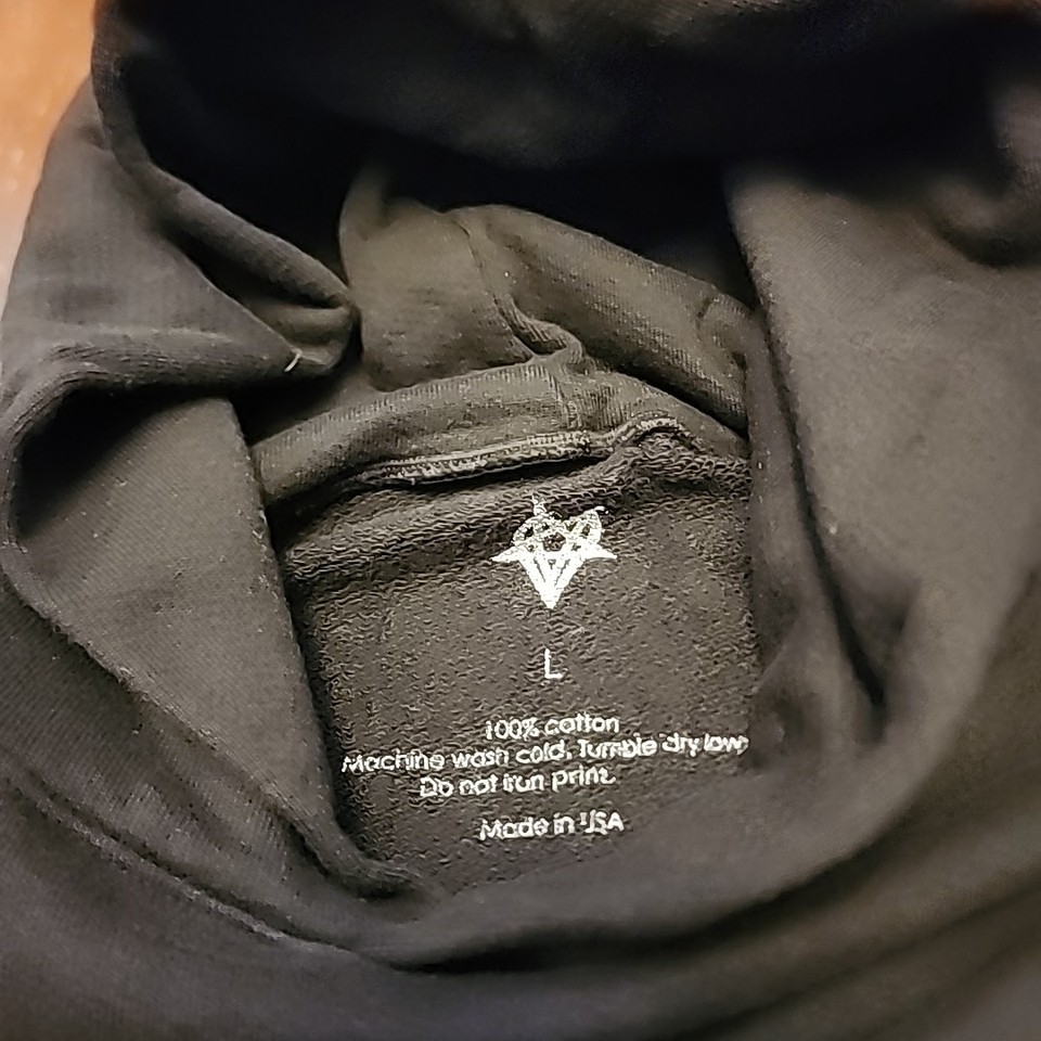 RARE 1017 ALYX 9SM NO STYLIST TOUR DESTROY LONELY HOODIE TOUR MERCH ...