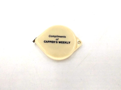 Vintage Capper's Weekly Magazine 39 Inch Tape Measure Promotional ...