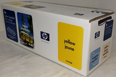 HP C4194A Yellow Toner Cartridge (Brand New OEM) | eBay