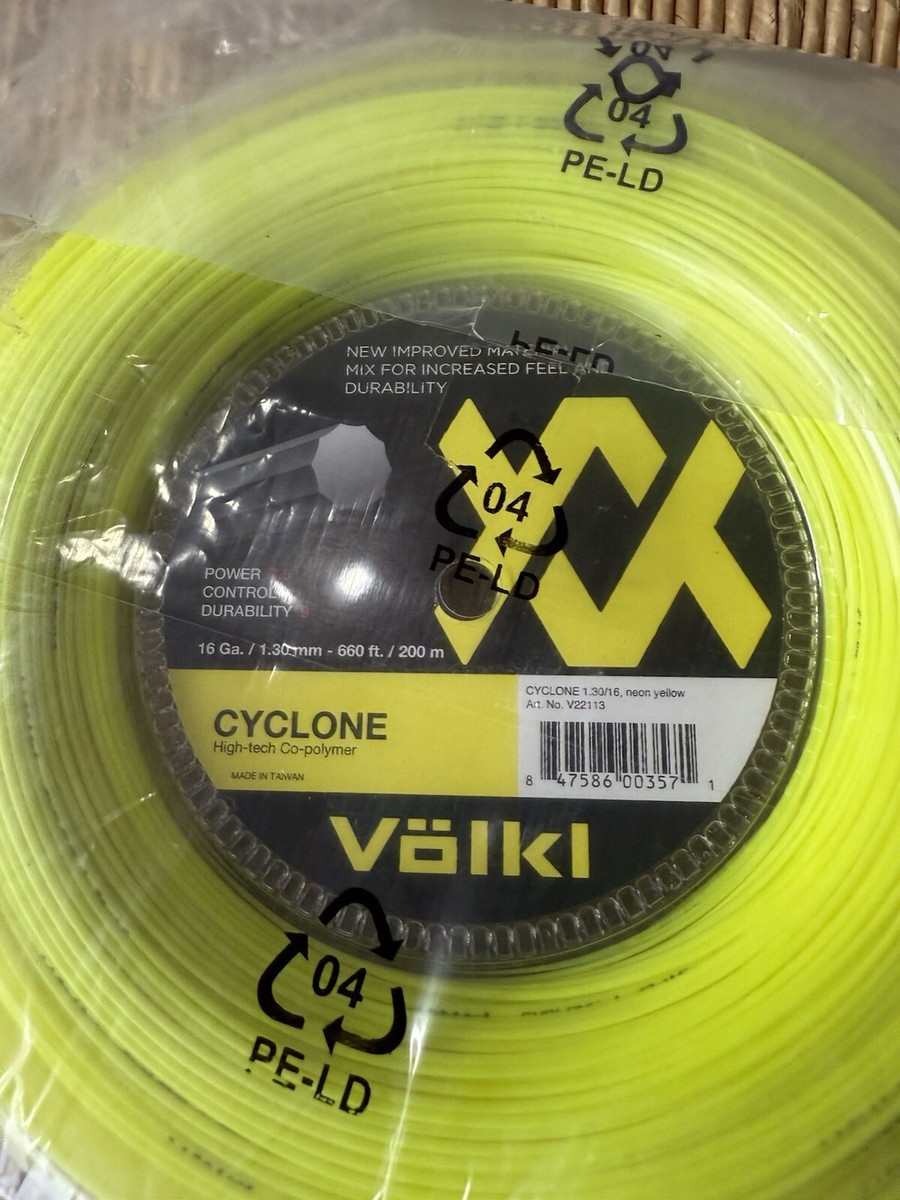 Volkl Cyclone Tour Co-polymer Tennis String For Spin Control VOLKL ...