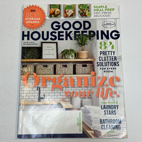 Good Housekeeping Magazine March 2021 Pretty Clutter Solution Organize ...