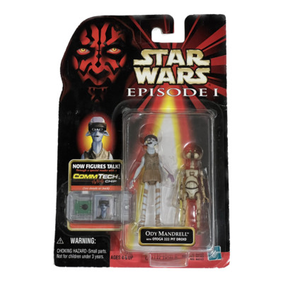 Ody Mandrell w/ Otaga 222 Pit Droid | Hasbro Star Wars: Episode I ...