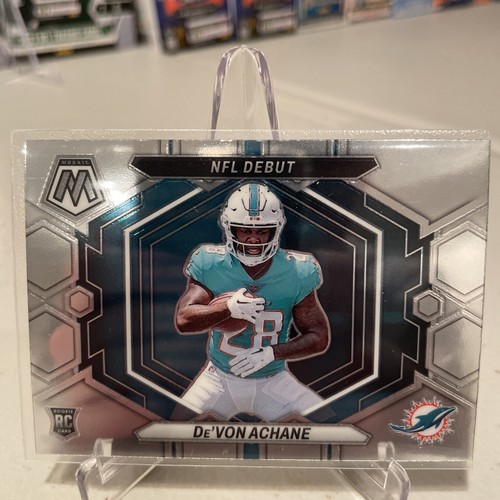 2023 Panini Mosaic Devon Achane rookie card #ND-8 - NFL Debut Base | eBay