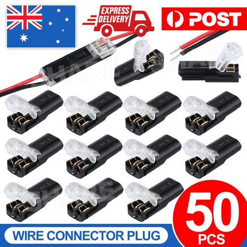 50x 12V Wire Cable Connectors Electrical connectors Automotive strip ...
