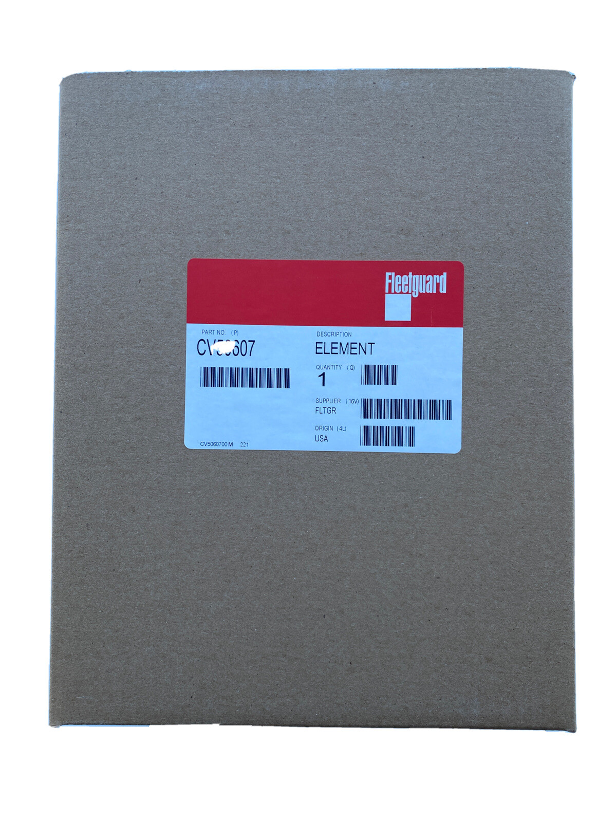 FLEETGUARD CV50607 - Air filter cross reference