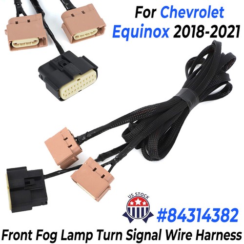 Wiring Harness For 2018-2021 Chevrolet Equinox Fog Light Turn Signal ...