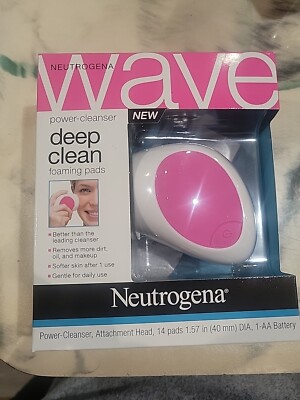 Neutrogena Wave Power-Cleanser Deep Clean Foaming Pads | eBay