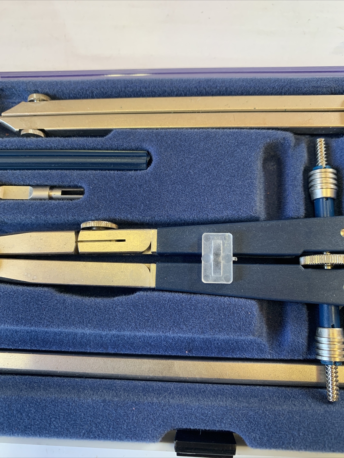STAEDTLER MARS QUICKBOW DRAFTING COMPASS SET GERMANY 552 11 A61N LOOKS ...