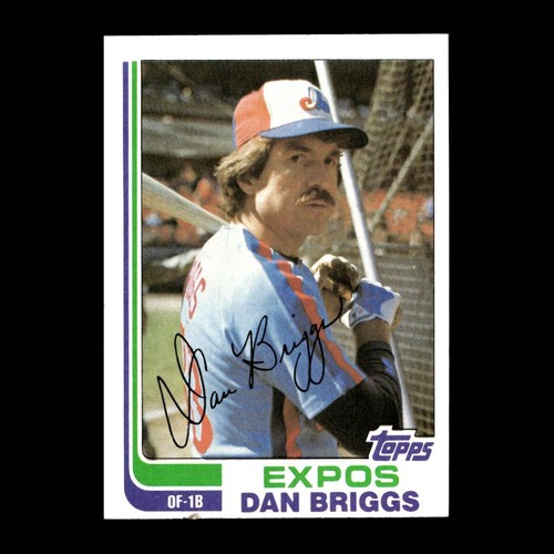 Dan Briggs 1982 Topps Montreal Expos #102 R313A 52 | eBay