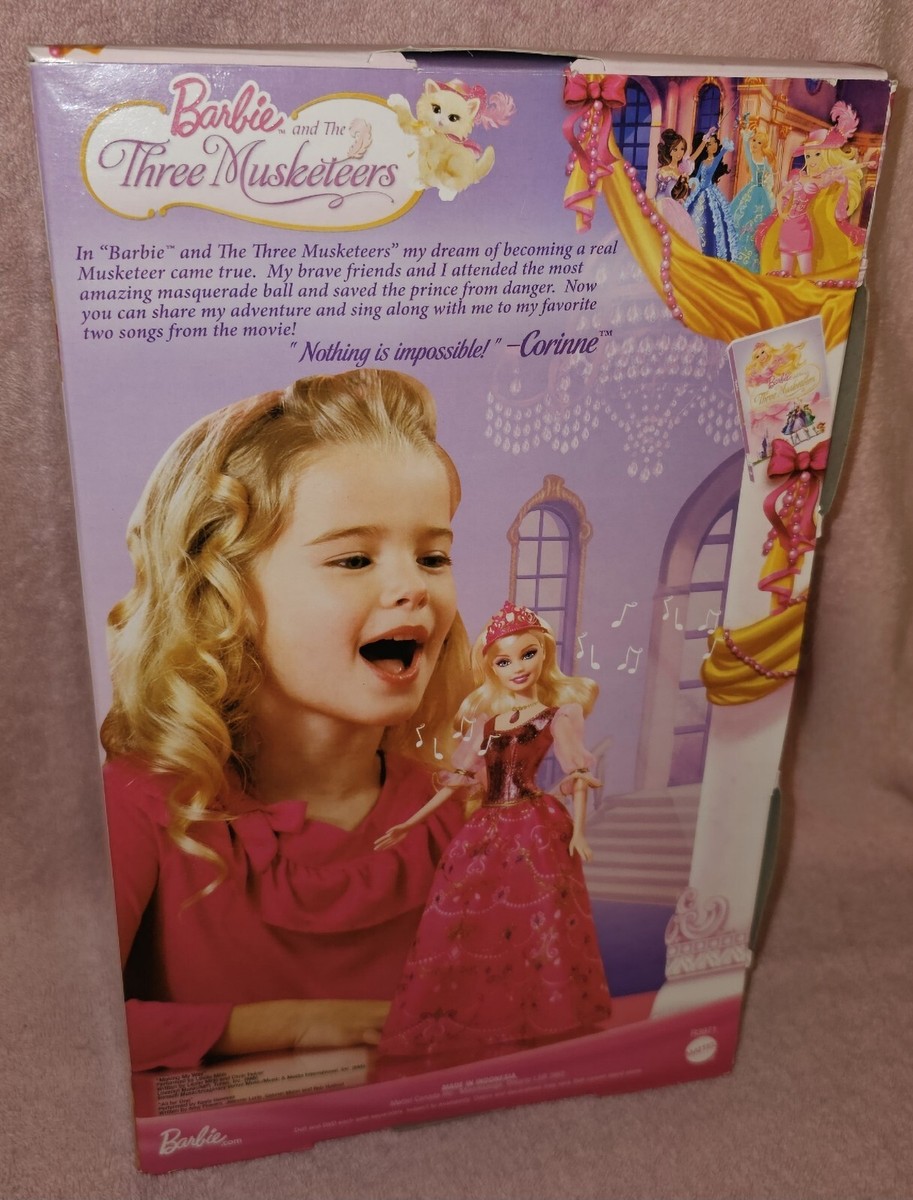 Barbie And The Three Musketeers Corinne Barbie And Three Musketeers,