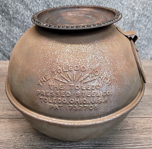 Vtg The Toledo Torch Toledo, Ohio Made U.S.A. Smudge Pot Pat 1732708 | eBay