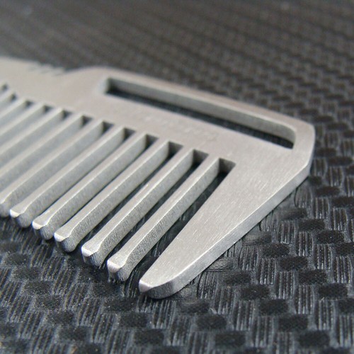 Pure Titanium Comb Ti Anti-allergic Hair Combs EDC | eBay