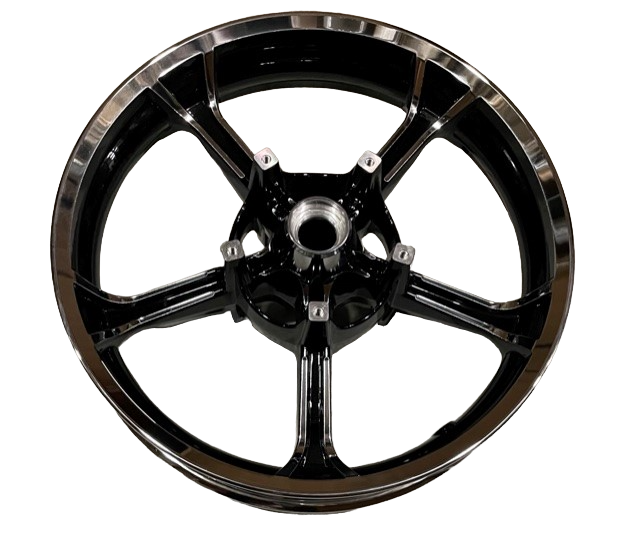 OEM Harley-Davidson Tomahawk 19in. Contrast Front Wheel 43300641 for ...