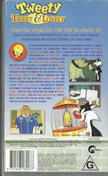 TWEETY : Tweet & Lovely (Children's Pal Vhs Video) near new | eBay