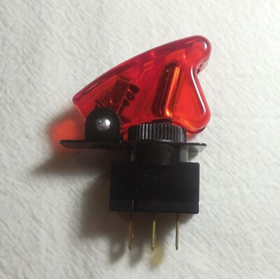 Qty(1) 275-0601 Radio Shack 20A 12Vdc Automotive Lighted Toggle SPST ...