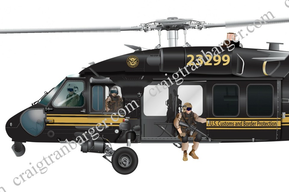 Helicopter,police,UH60,Blackhawk,US,customs,border,patrol,marine,air ...