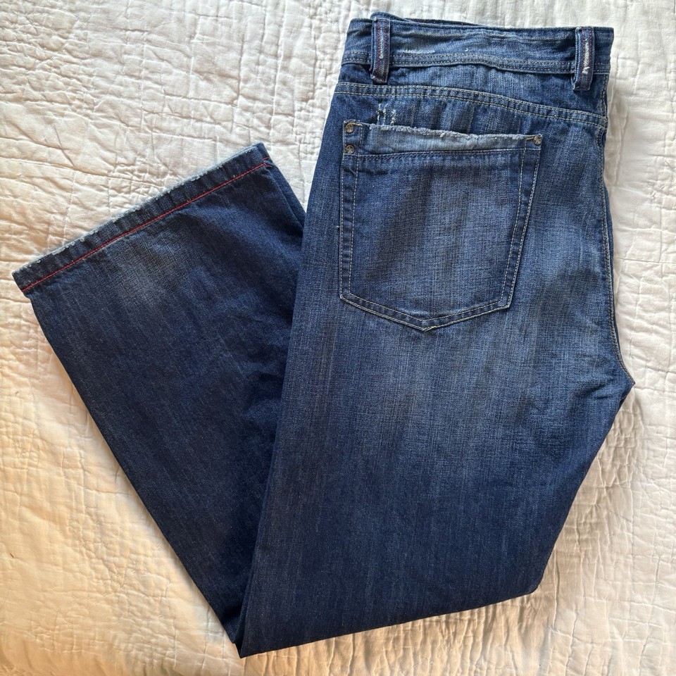 VTG Diesel Lemmen Jeans Italy Men’s 40 Distressed Button Fly Colored ...