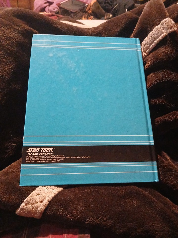 Star Trek The Next Generation HardBack Graphing Drawing Grid Paper ...