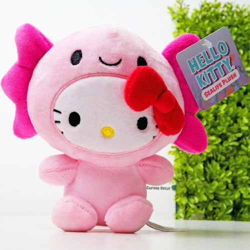 Hello Kitty and Friends - Axolotl Sealife Costume Cosplay 6" Plush Toy ...