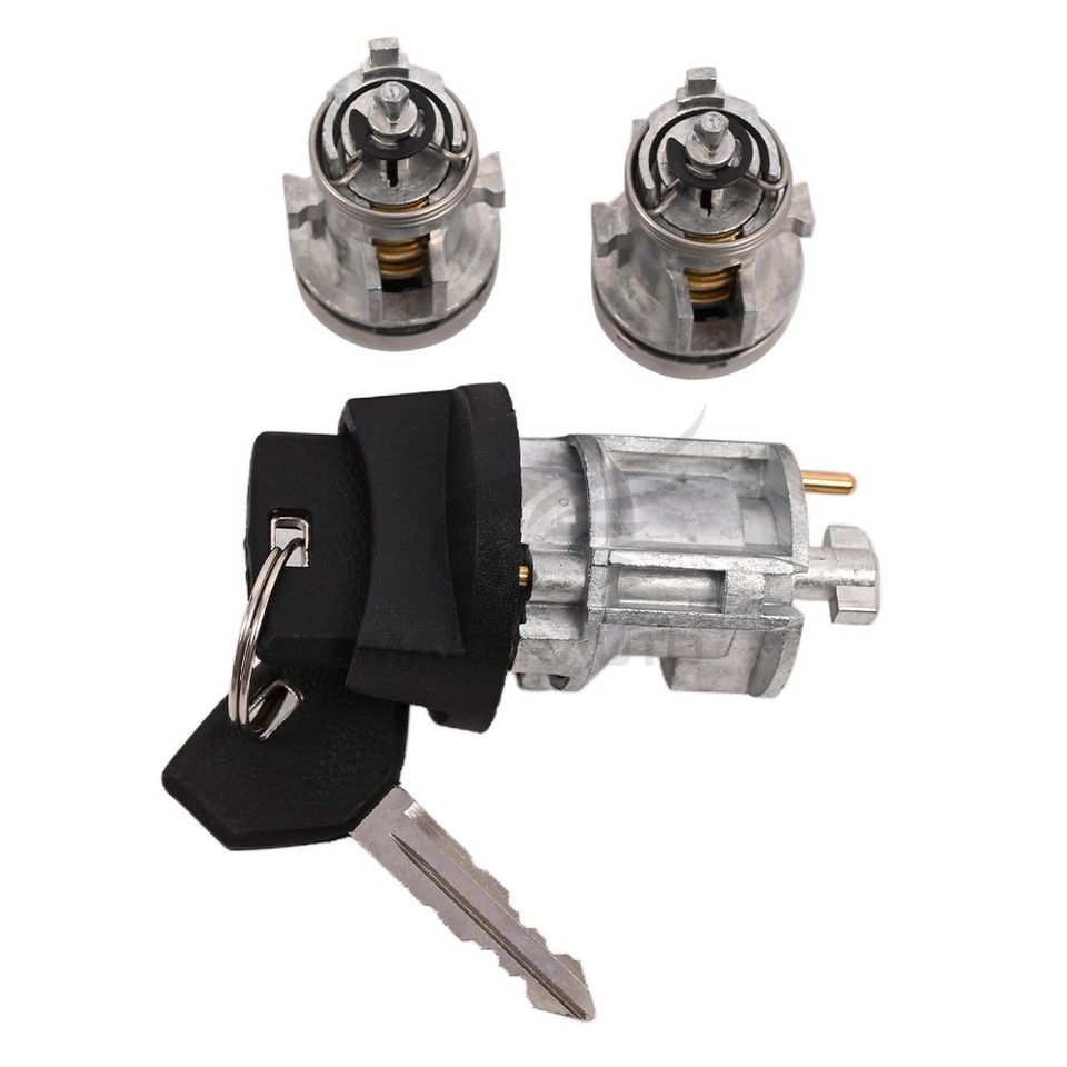 New Ignition & Door Lock Cylinder Set Fits 98-01 Ram 1500 2500 3500 Key ...
