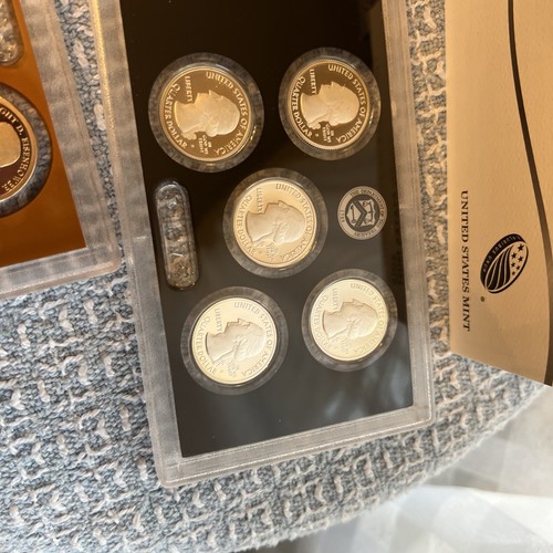 2015 US Mint Silver Proof Set with COA & Box 14 Coins | eBay