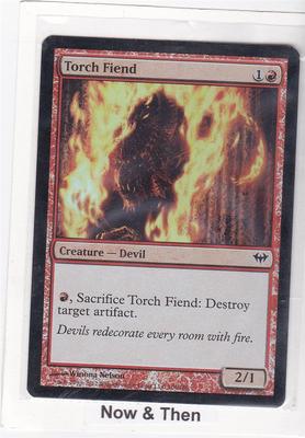 MTG: Dark Ascension: Foil: Torch Fiend | eBay