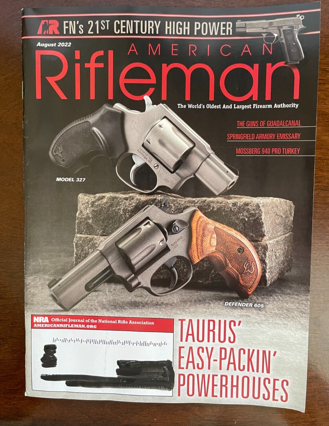 AMERICAN RIFLEMAN MAGAZINE - AUGUST 2022 - BRAND NEW | eBay