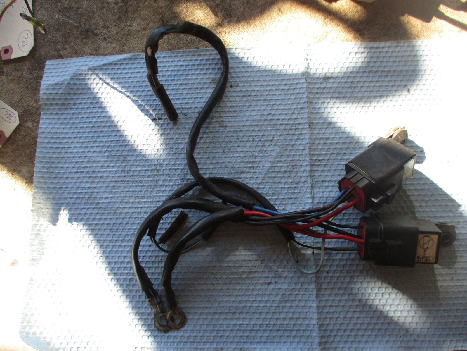 FORCE OUTBOARD 75 HP ELPT 1997 POWER TRIM & TILT RELAYS & HARNESS ...