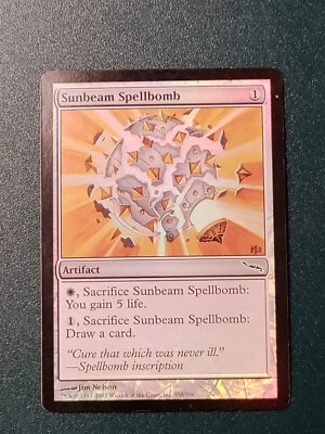 Magic the Gathering MTG Mirrodin SUNBEAM SPELLBOMB Foil | eBay