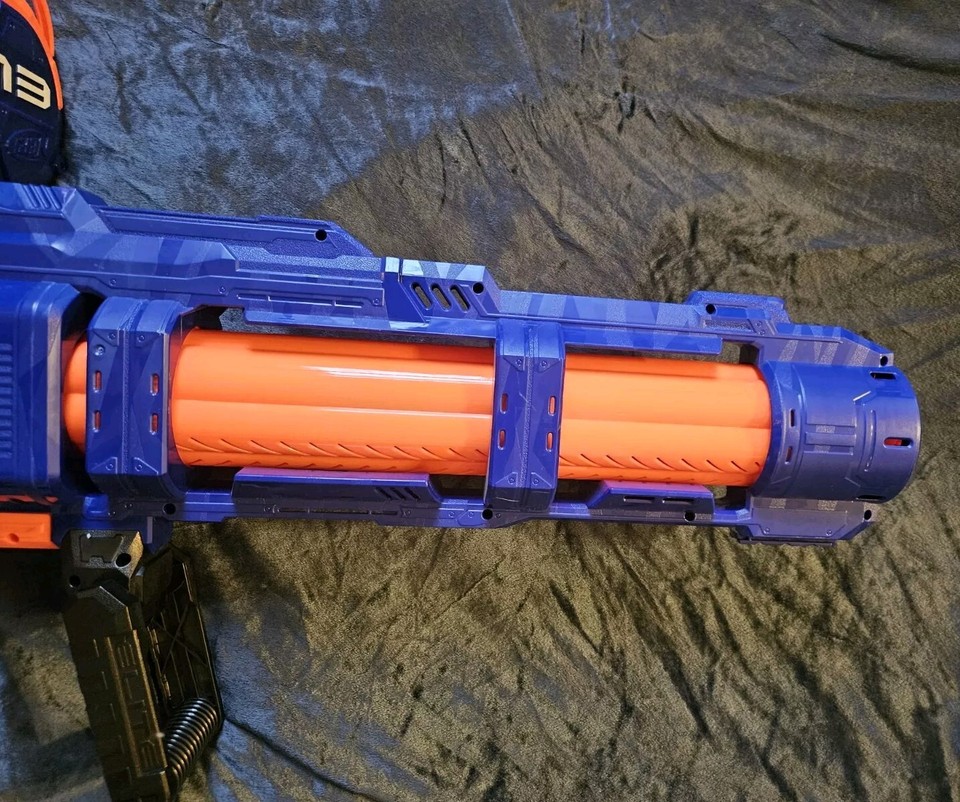 NERF N-Strike Elite Titan CS-50 Motorized 50 Dart Blaster/50 Round Drum ...